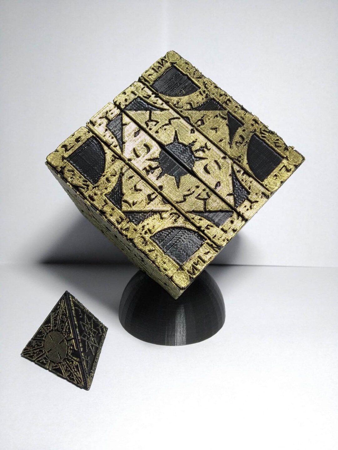 Functional Painted Hellraiser Cube Puzzle Box Lament movie Replica ...