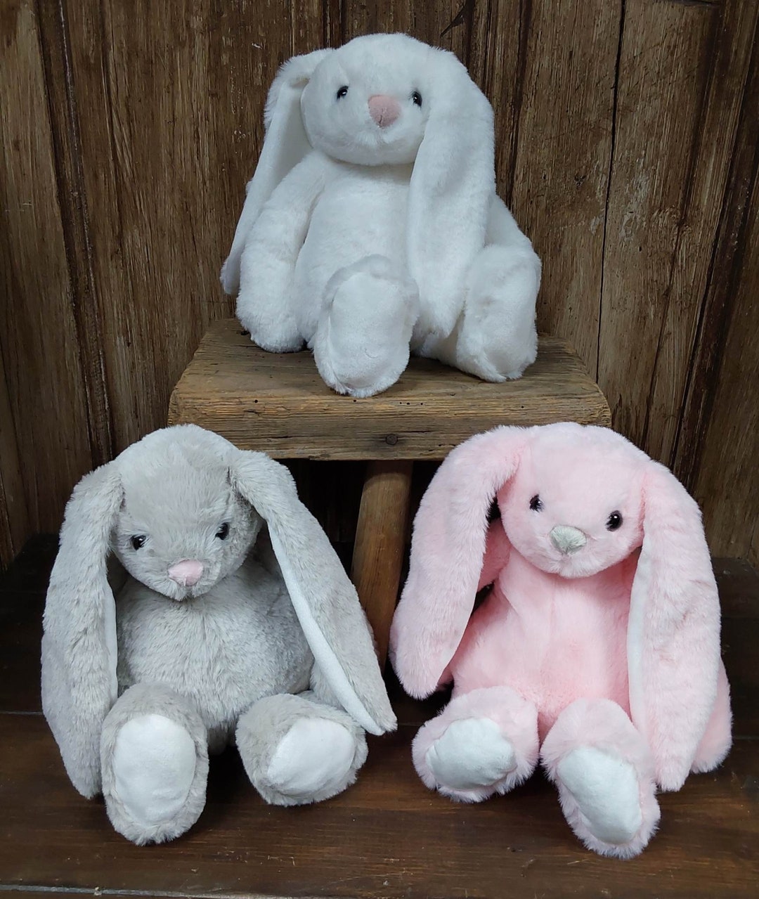 DIY Blank Bunny Plush Toy, Personalization Stuffed Animal, HTV ...