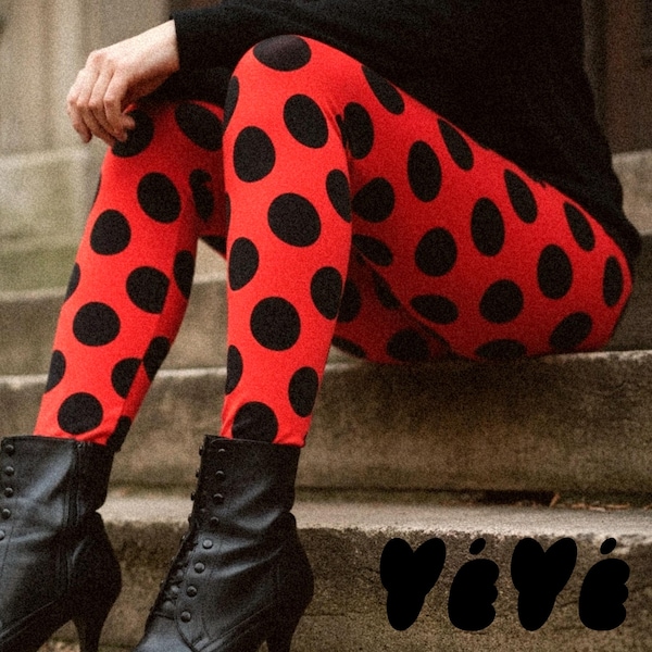 Polka Dot Tights Etsy