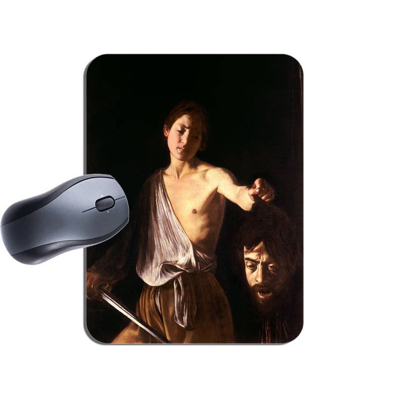 Caravaggio David and Goliath II Mouse Mat Mousepad. High - Etsy