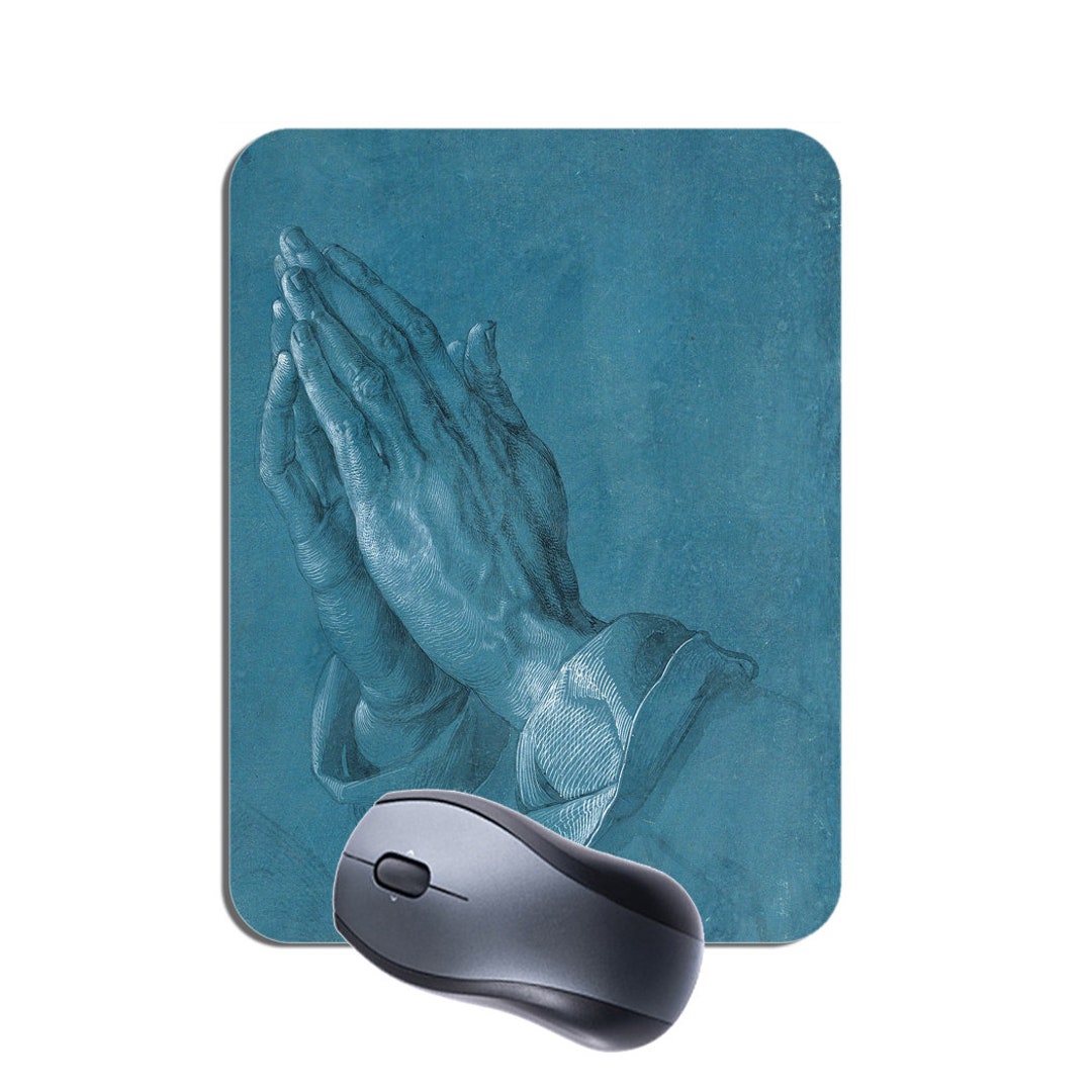 Albrecht Durer Praying Hands Mouse Mat Mousepad. High Quality Computer ...