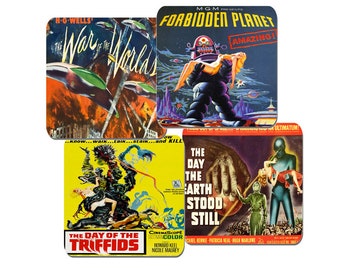 Barbarella Movie Poster Coasters Set of 4. High Quality Cork | Etsy