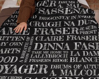Outlander Blanket - Etsy