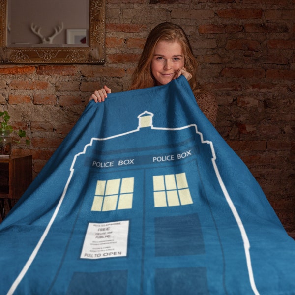Doctor Who Blanket - Etsy