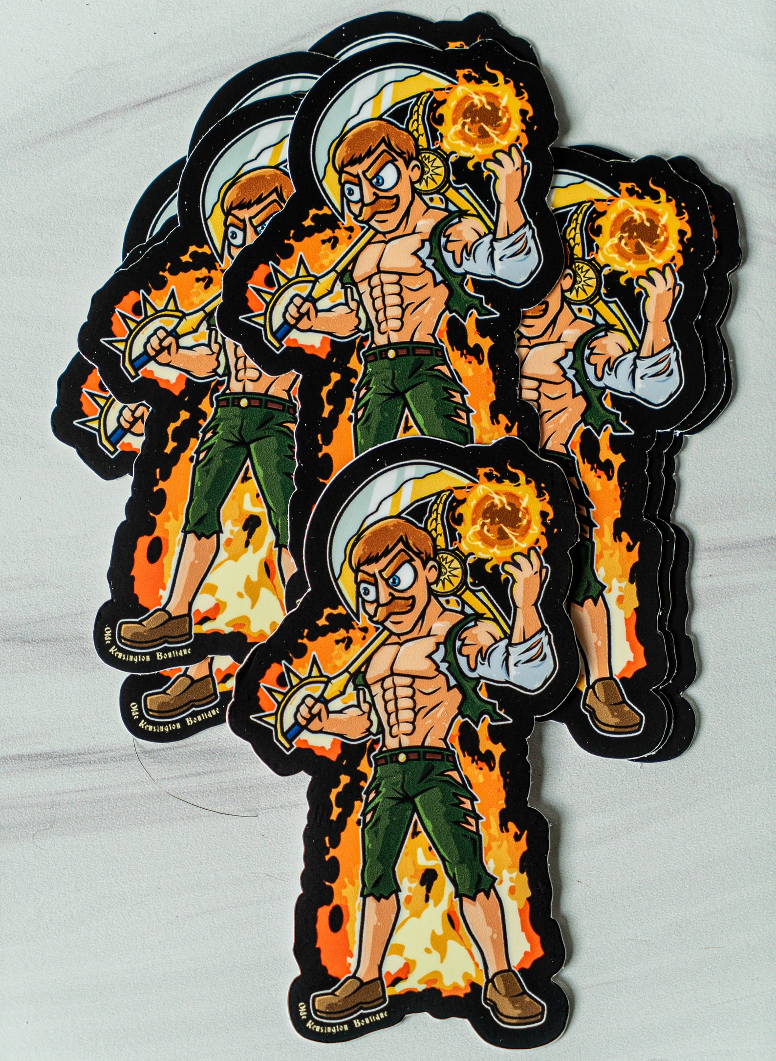 Escanor Lion Sin of Pride Sticker | Etsy