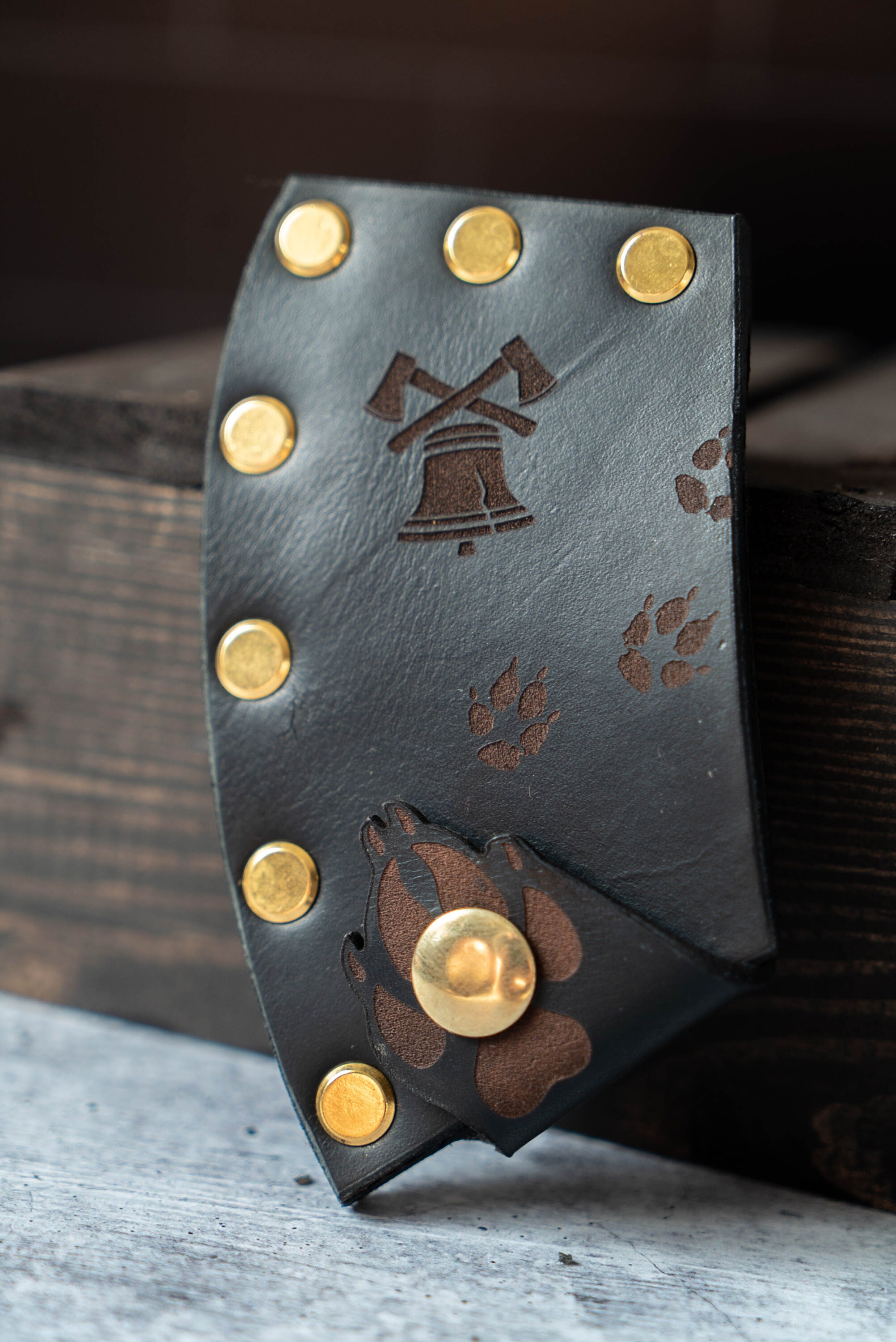 Flying Fox Throwing Hatchet Buffalo Leather Sheath | Etsy