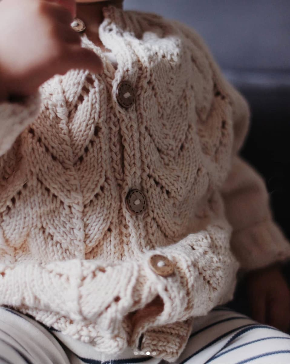 Hand Knitted Baby Cardigan Handmade Baby Cardigan 100% | Etsy