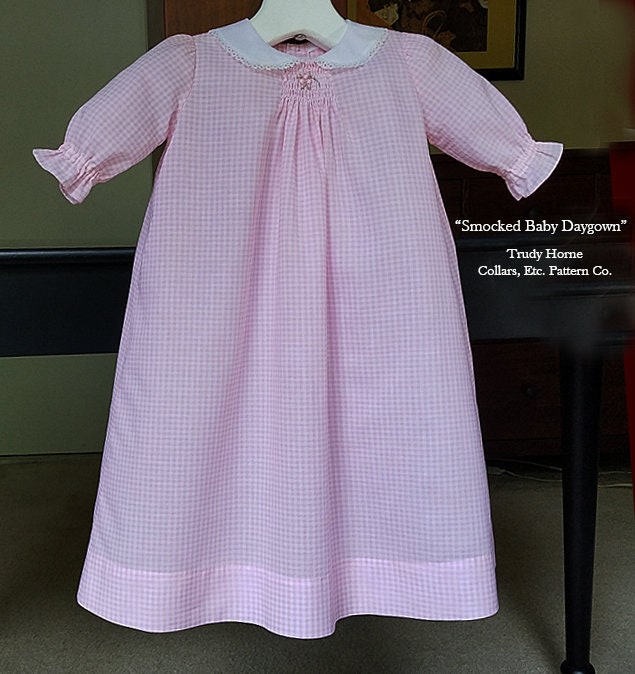 Smocked Baby Daygown PDF Sewing Pattern by Trudy - Etsy Canada
