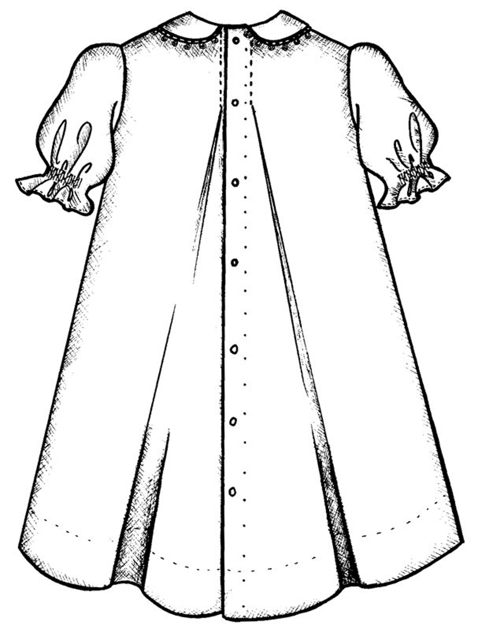 Smocked Baby Daygown PDF Sewing Pattern by Trudy - Etsy Canada