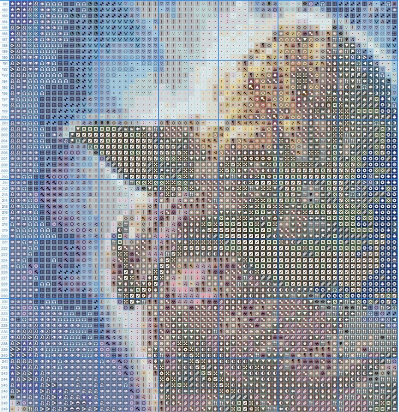 Star Wars Universe Cross Stitch Pattern | Star Wars Cross Stitch ...