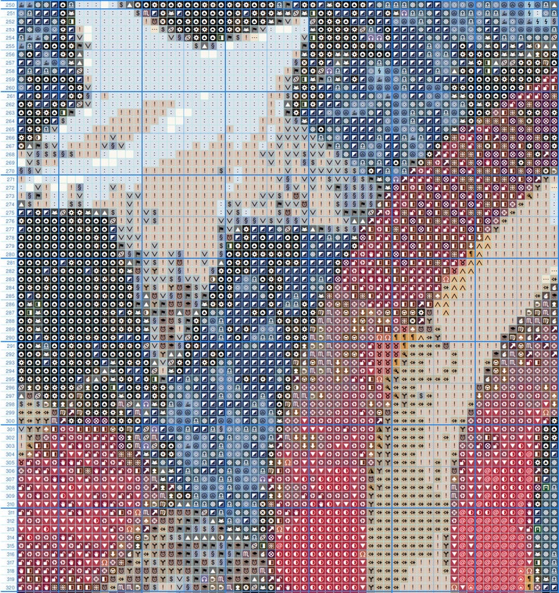 Marvel Universe Civil War Cross Stitch Pattern | Superhero Cross Stitch ...