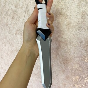 Rosaria Knife Dagger From Genshin Impact Cosplay Weapon - Etsy