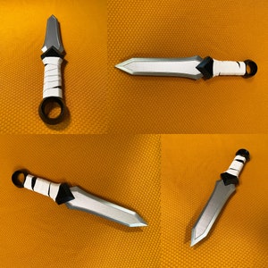 Rosaria Knife Dagger From Genshin Impact Cosplay Weapon - Etsy