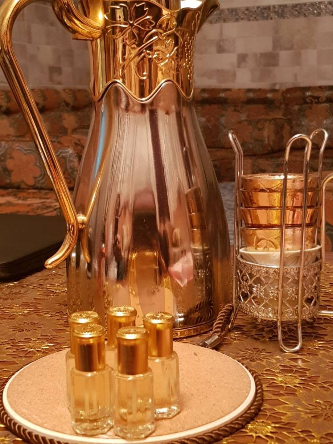 8ml Premium Oud Musk Oil Perfume in Elegant Glass Bottle Long-lasting ...