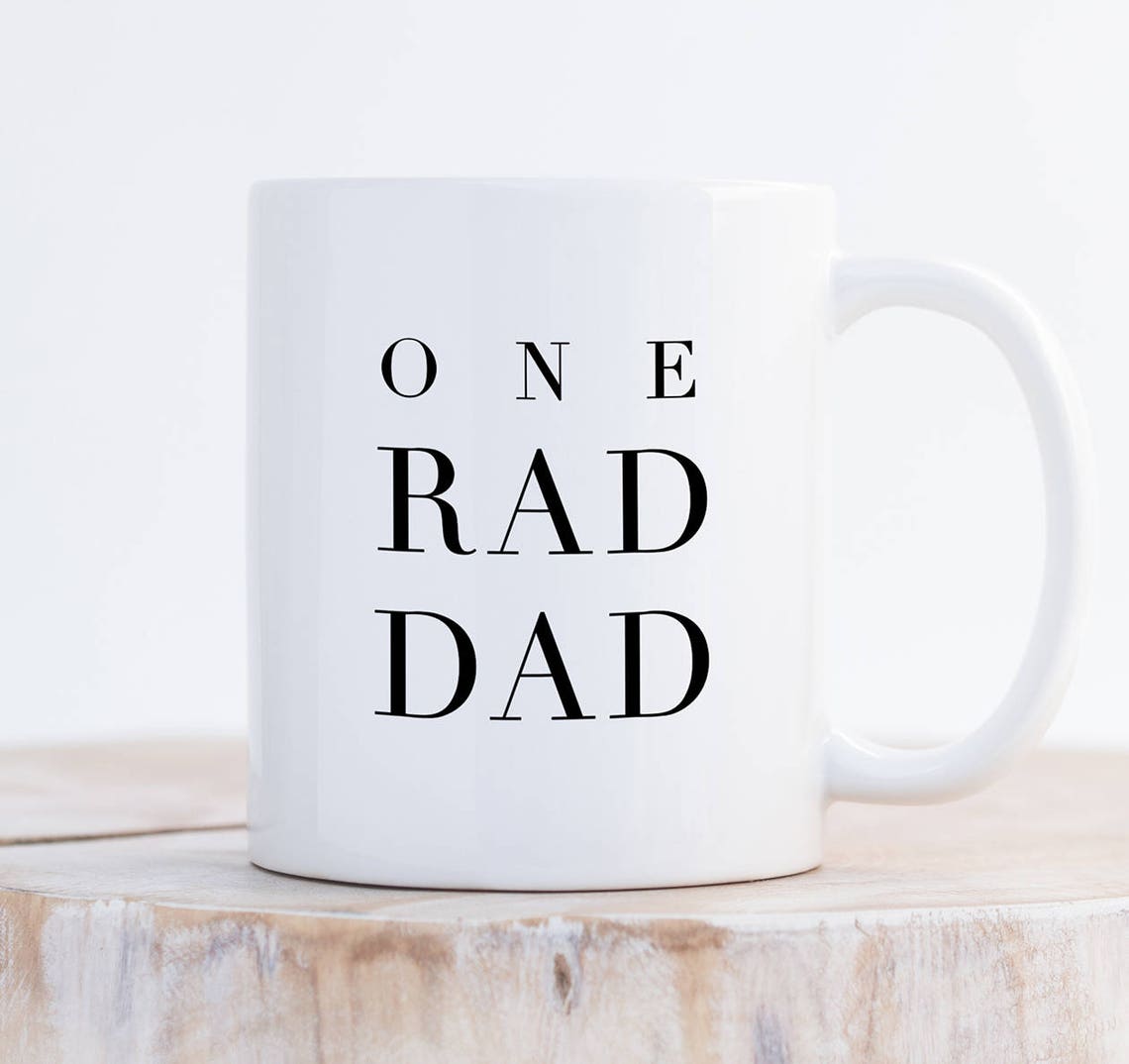 One Rad Dad Mug Gift for Dad Mug for Dad Gifts for Him - Etsy