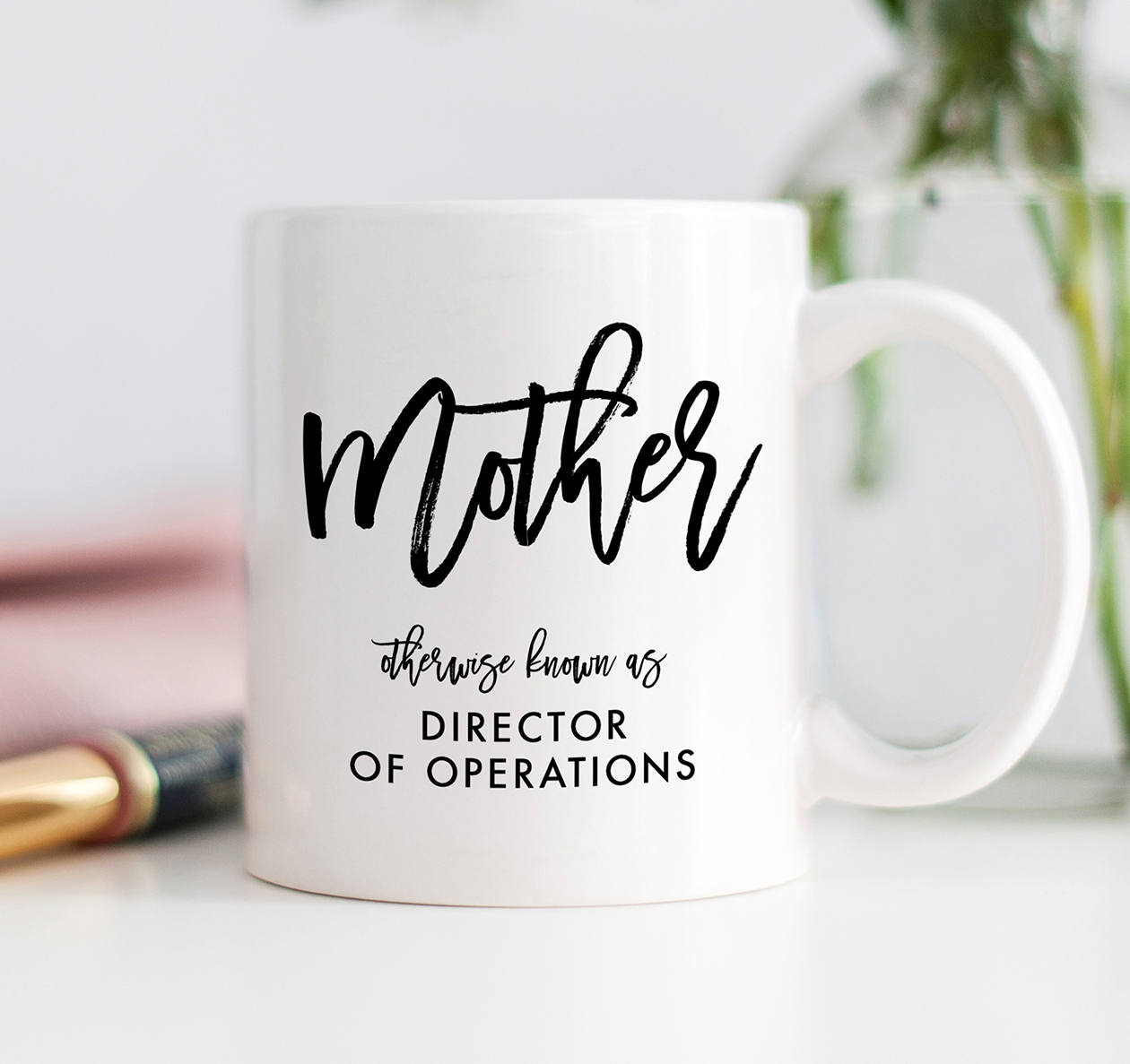 Mother Otherwise Known as Director of Operations Coffee Mug - Etsy