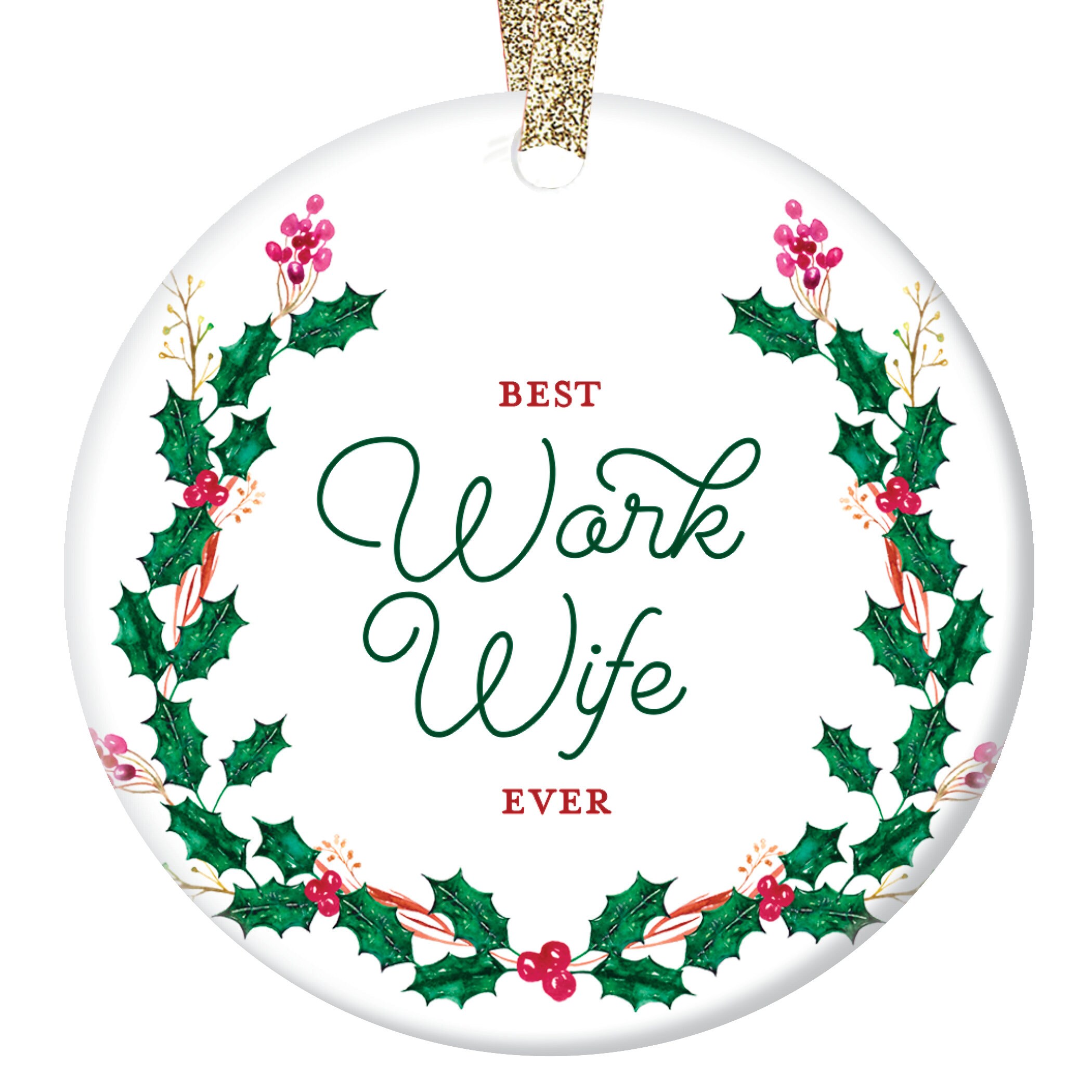 Work Wife Gift Work Wife Christmas Ornament Work Wife Gift - Etsy