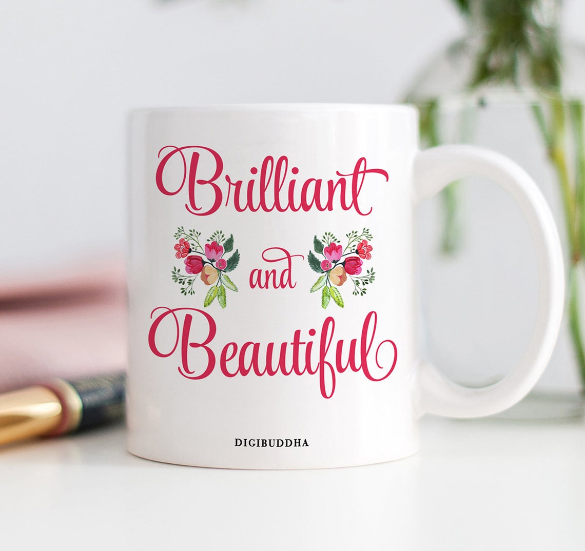 Brilliant and Beautiful Coffee Mug Smart Gift Idea for Her - Etsy