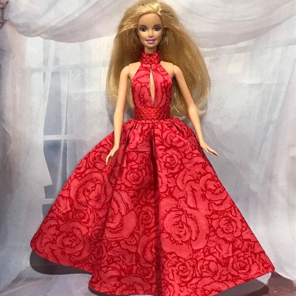 Red Doll Dress - Etsy