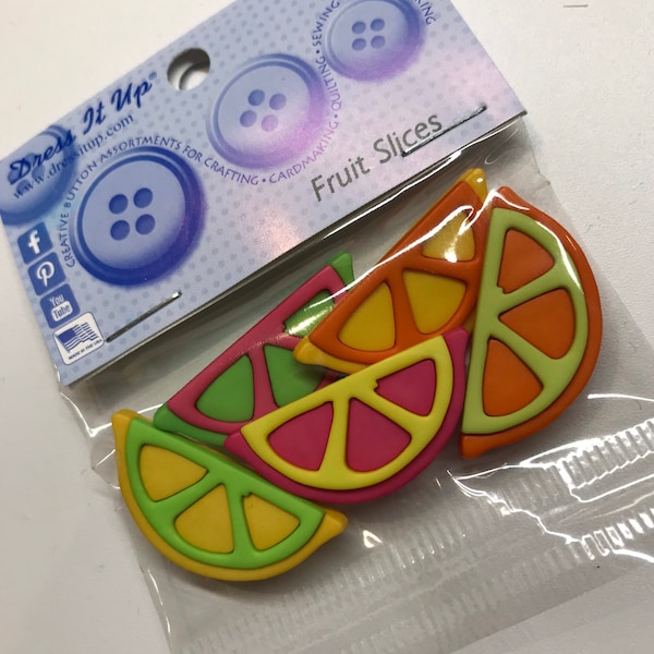 Fruit Buttons - Etsy