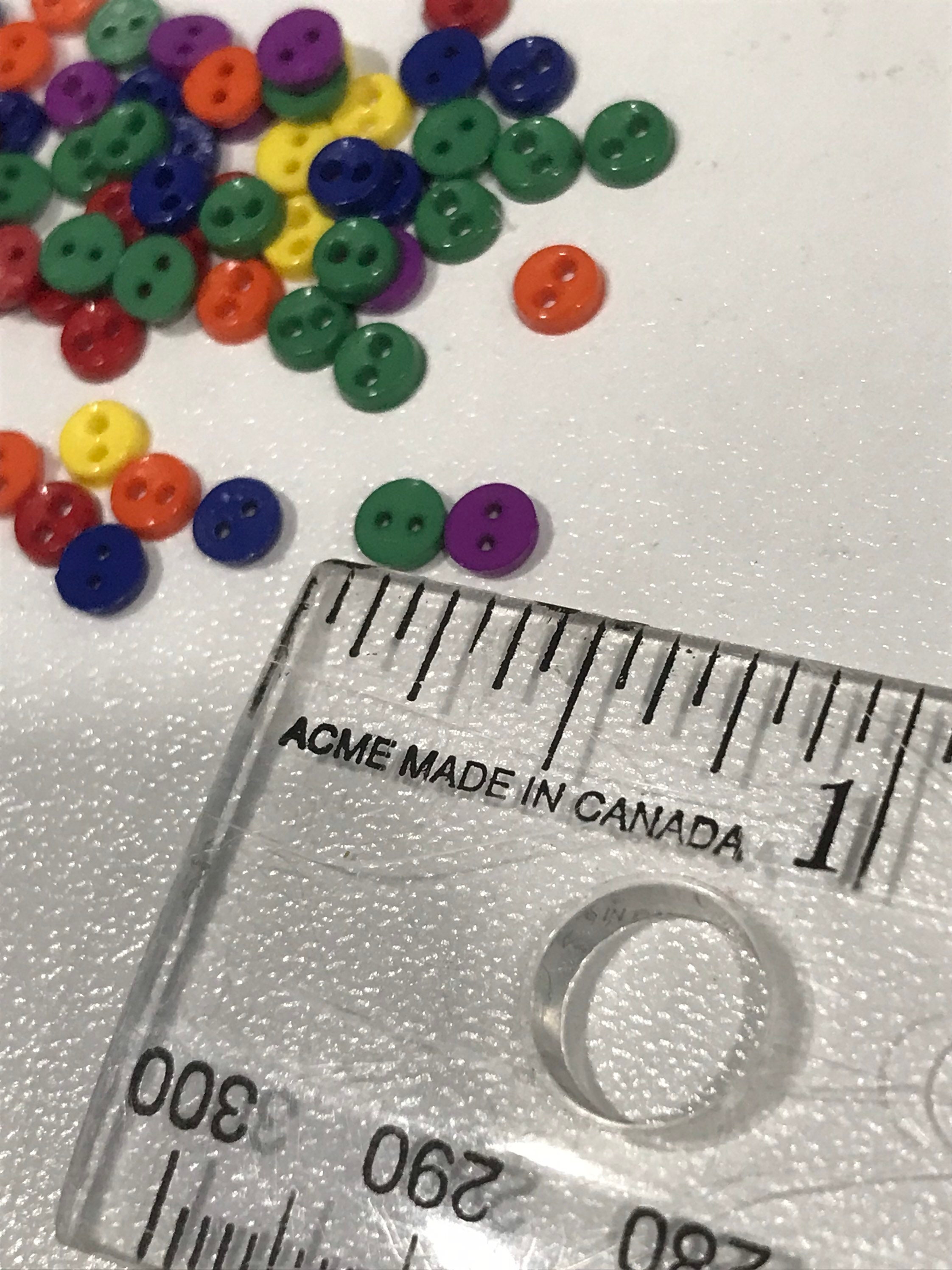 Tiny White OR Black Buttons OR Micro Mini White Black or - Etsy Canada