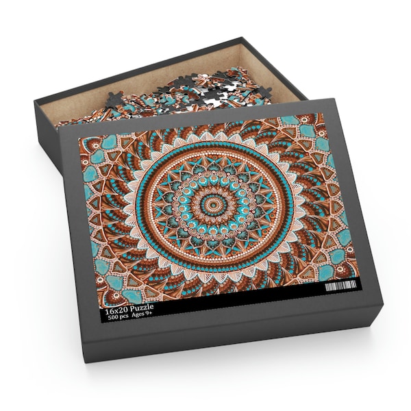 Mandala Puzzle - Etsy