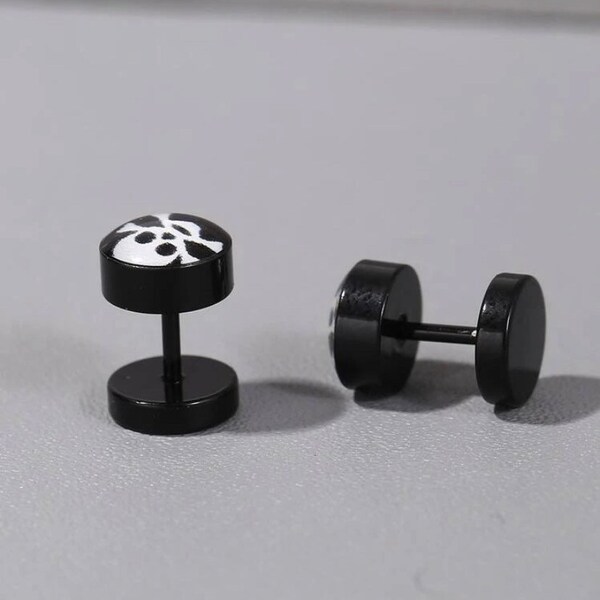 Fake Plug Earrings - Etsy