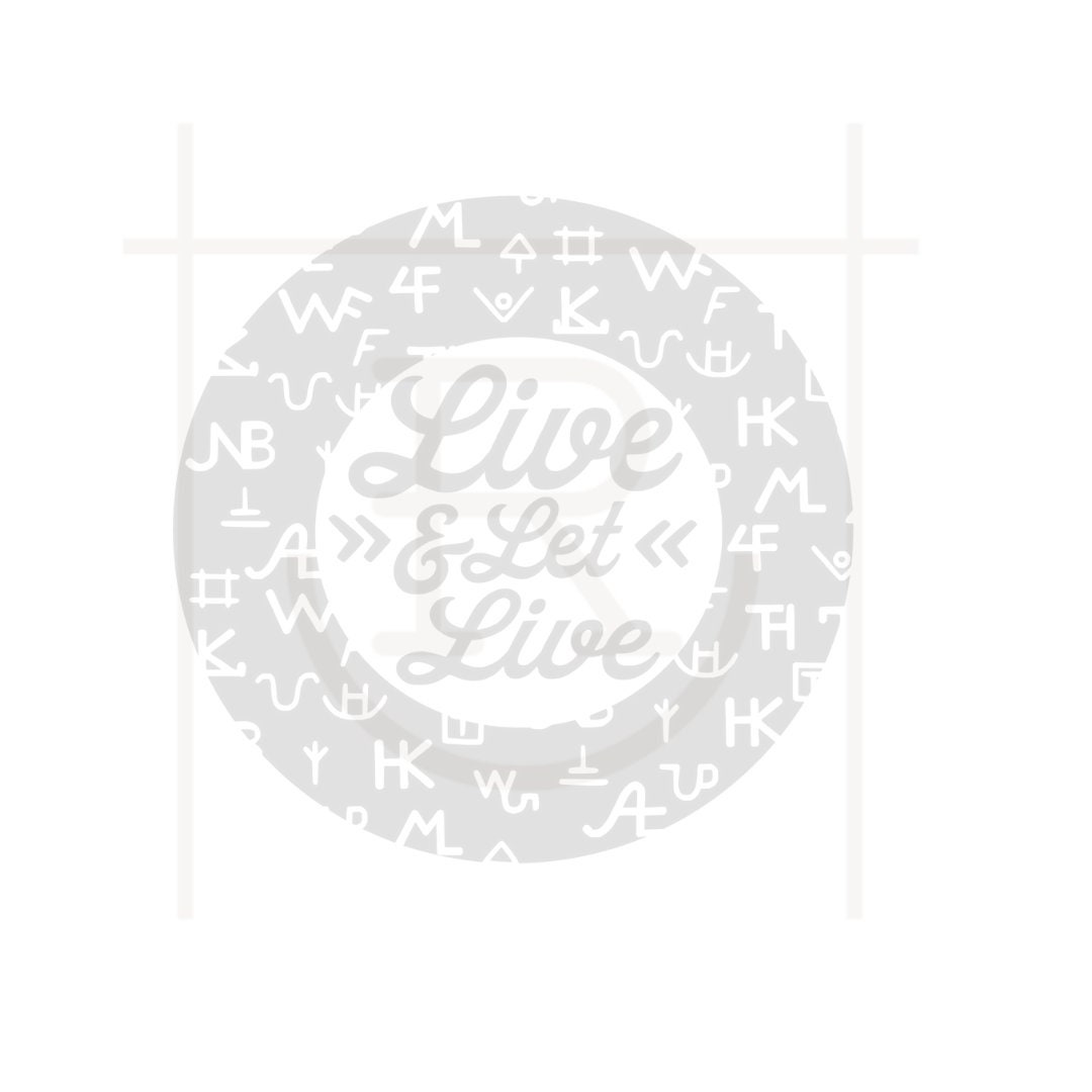 Personal Use Live and Let Live Graphic // Cattle Brands // Instant ...