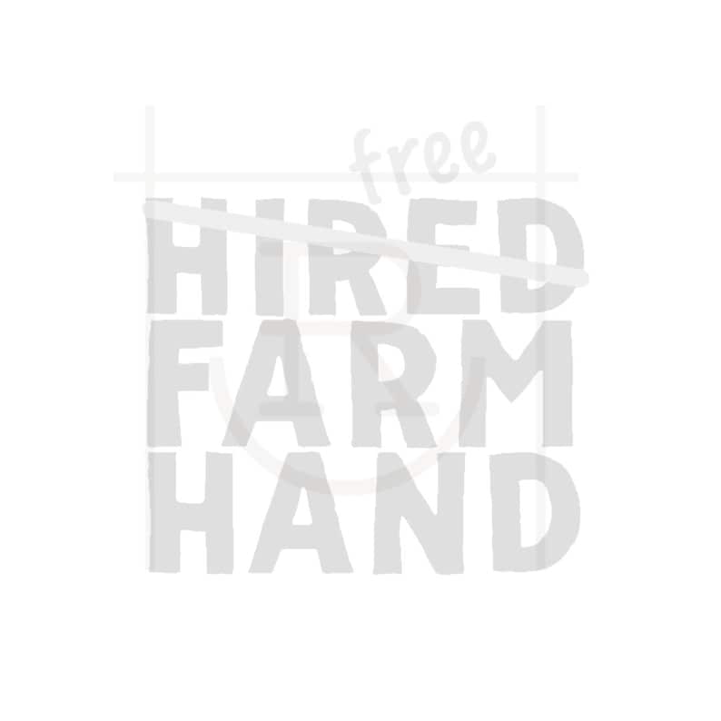 Free Farm Hand Clipart // Hired Hand Graphic // Ranch Hand // - Etsy