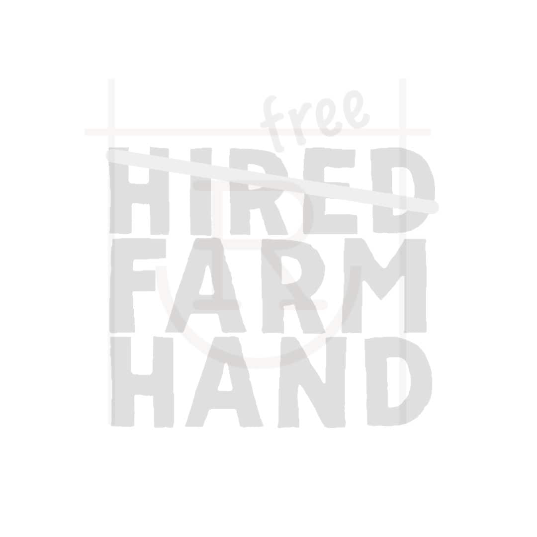 Free Farm Hand Clipart // Hired Hand Graphic // Ranch Hand // - Etsy