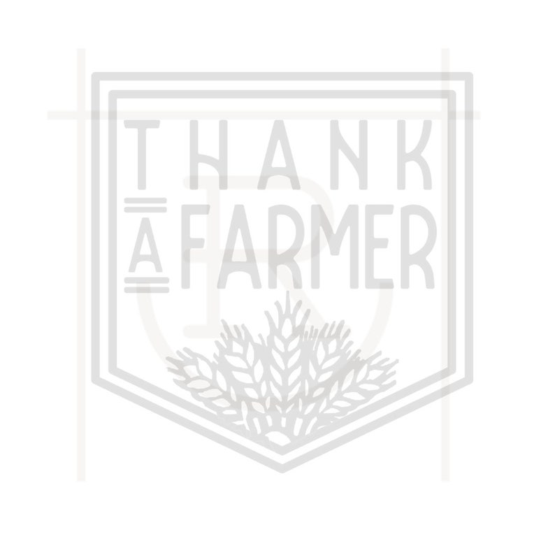 Personal Use Thank a Farmer Graphic // Farm // Corn Shelling - Etsy
