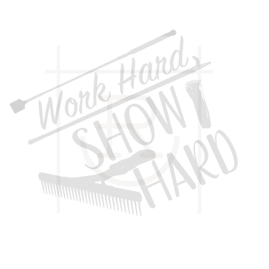 Personal Use Work Hard Show Hard Graphic // Farm Ranch Kid // | Etsy