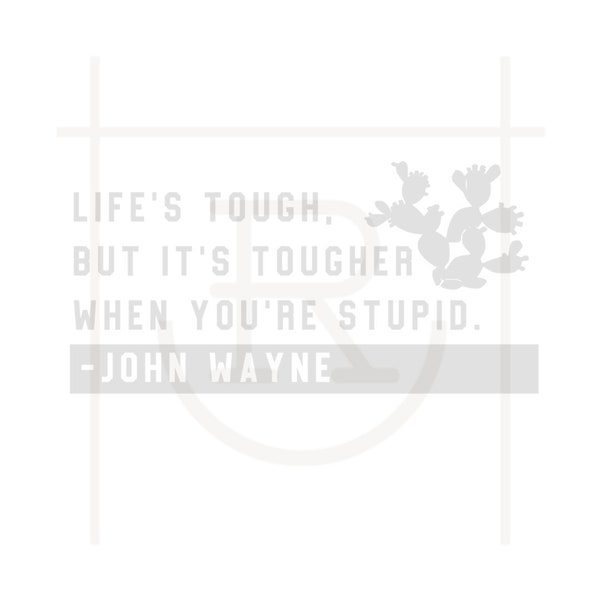 John Wayne Svg - Etsy