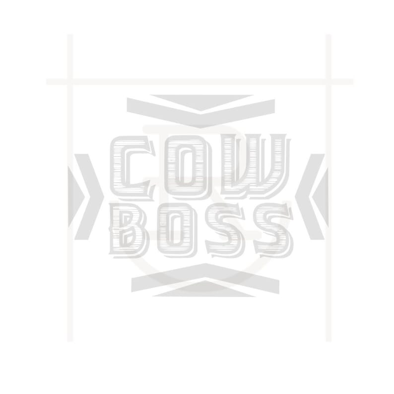 Personal Use Cow Boss Graphic // Farm Ranch Kid // Stock Show - Etsy
