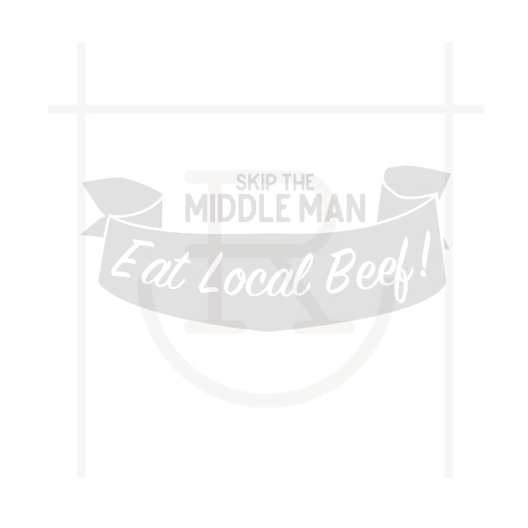 Personal Use Eat Local Beef Graphic // Eat Beef // Livestock // Paleo ...