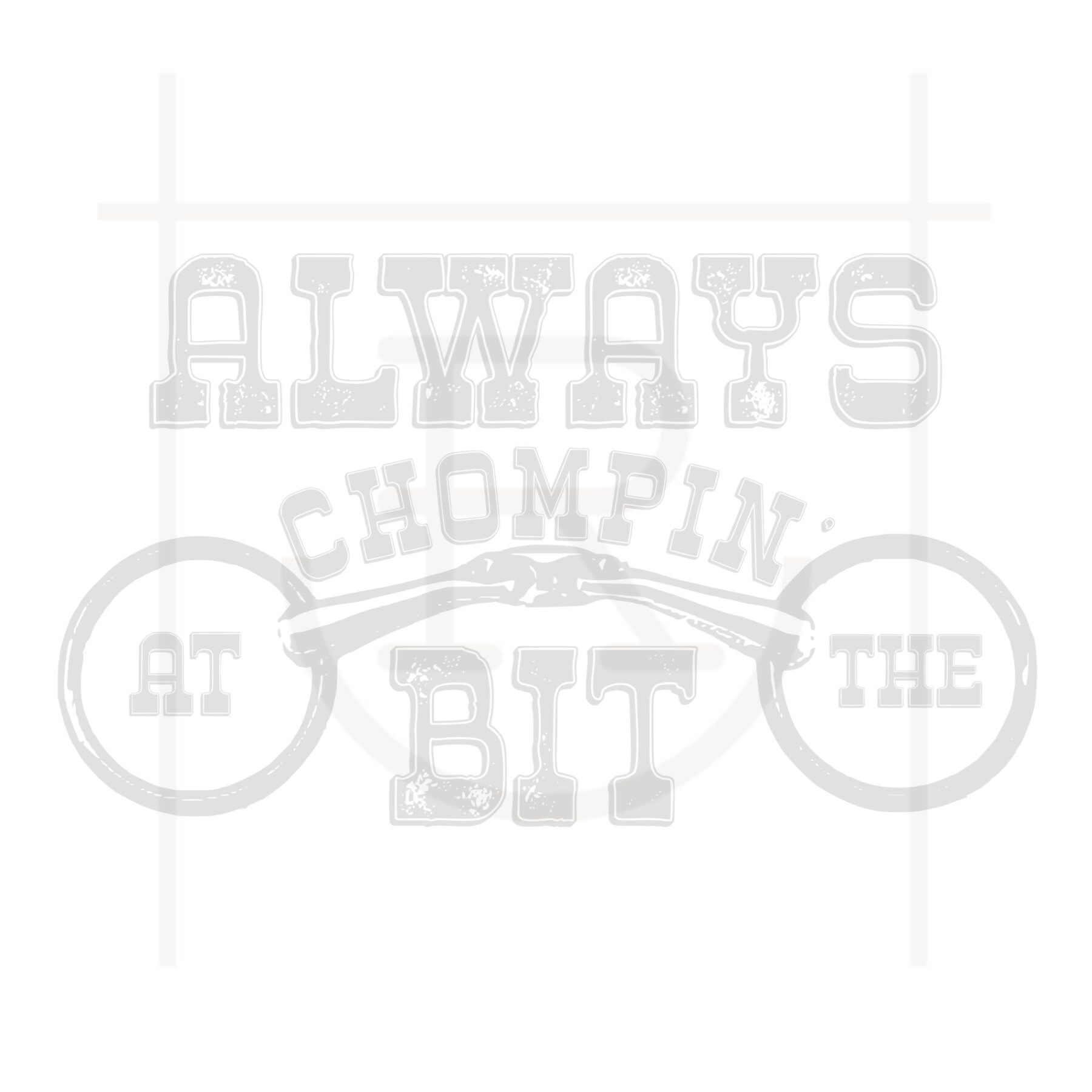 Chomping at the Bit Clipart // Western Graphic // Ranch Hand - Etsy Canada