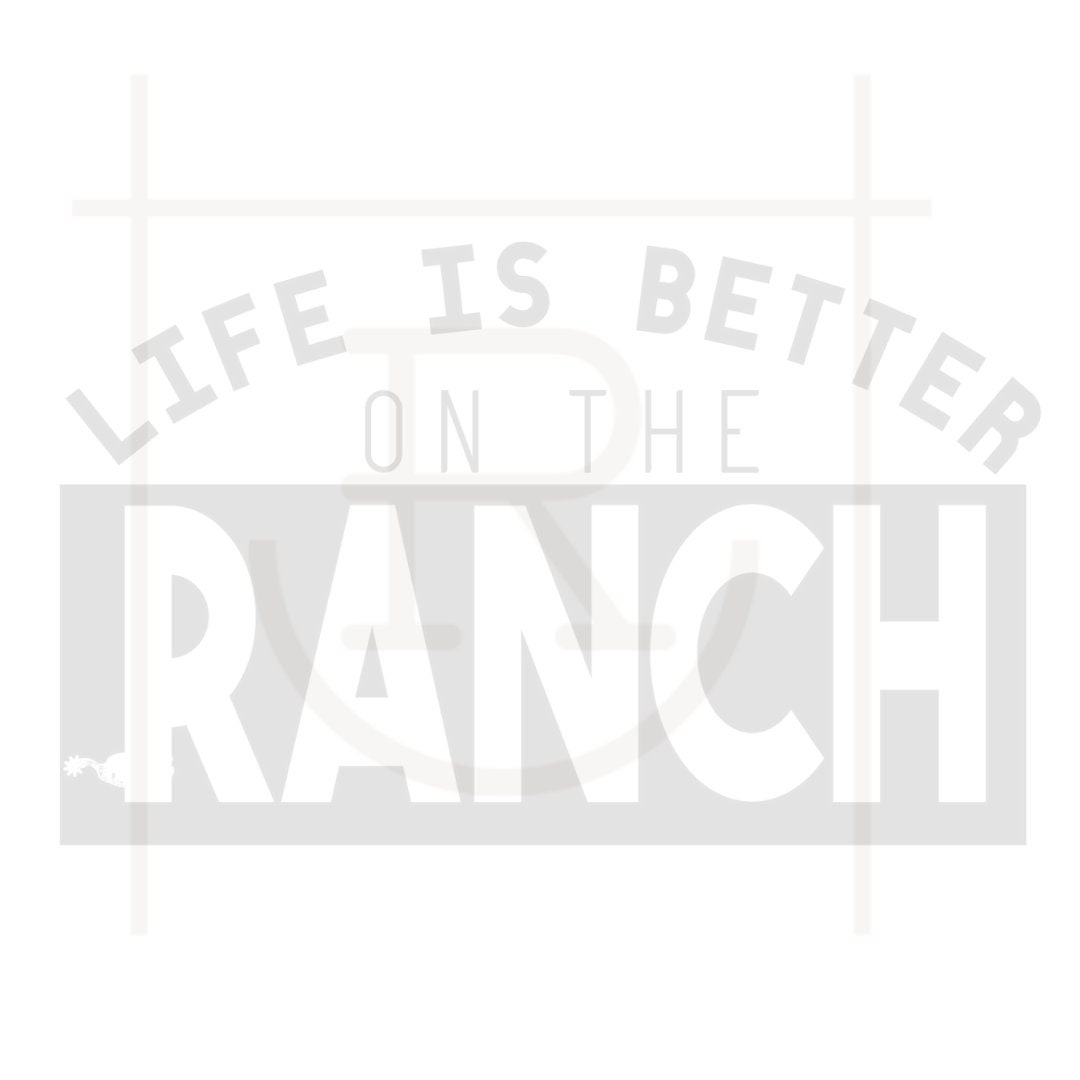 Personal Use Life is Better on the Ranch Graphic // INSTANT DOWNLOAD ...
