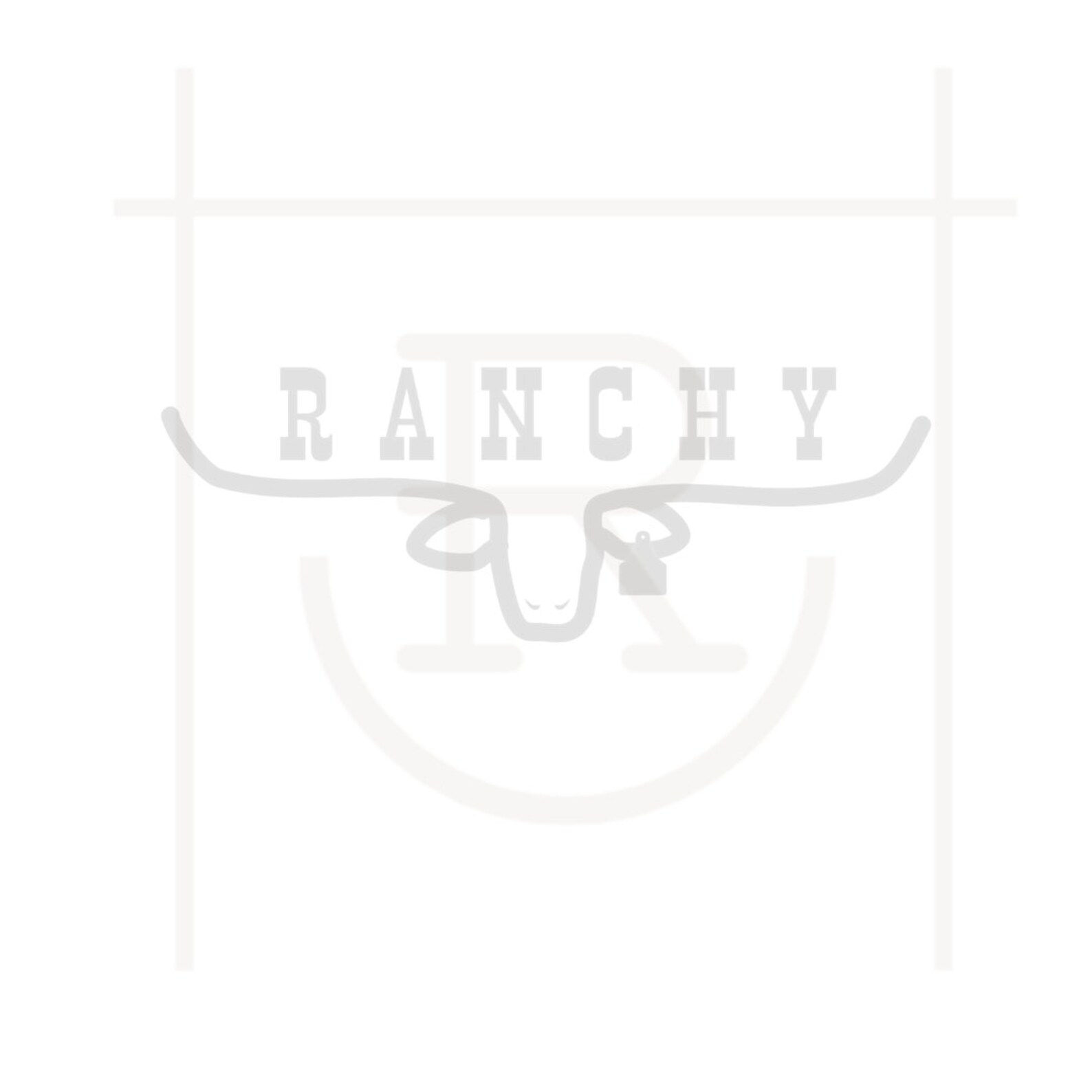 Ranchy Longhorn Clipart // Western Graphic // Ranch Hand // Farm Kid ...