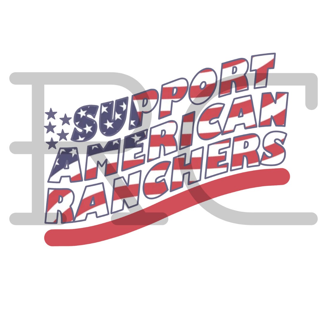 Commercial Use Support American Ranchers Colored Image Inset // PNG ...