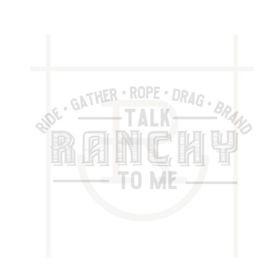 Personal Use Raising Ranchers Graphic // SVG // DXF // PNG // | Etsy