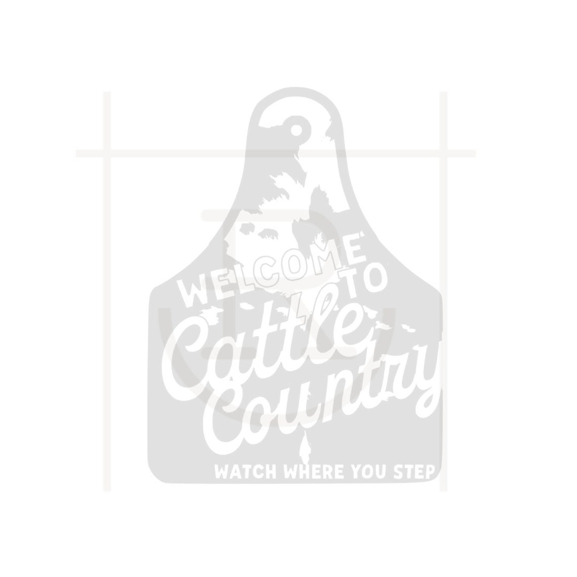 Personal Use Welcome to Cattle Country Watch Where You Step - Etsy