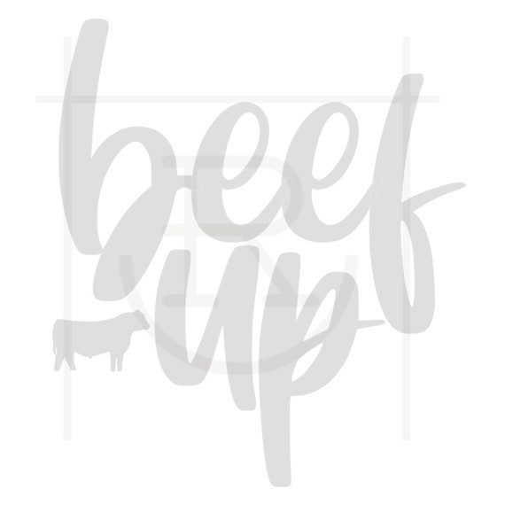 Commercial Use Beef up Graphic // Cattleman // Livestock | Etsy