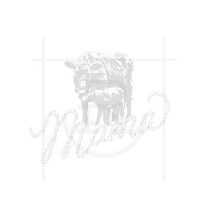 Commercial Use Mama Graphic // Cattle Graphic // Western Mama // Ranch ...
