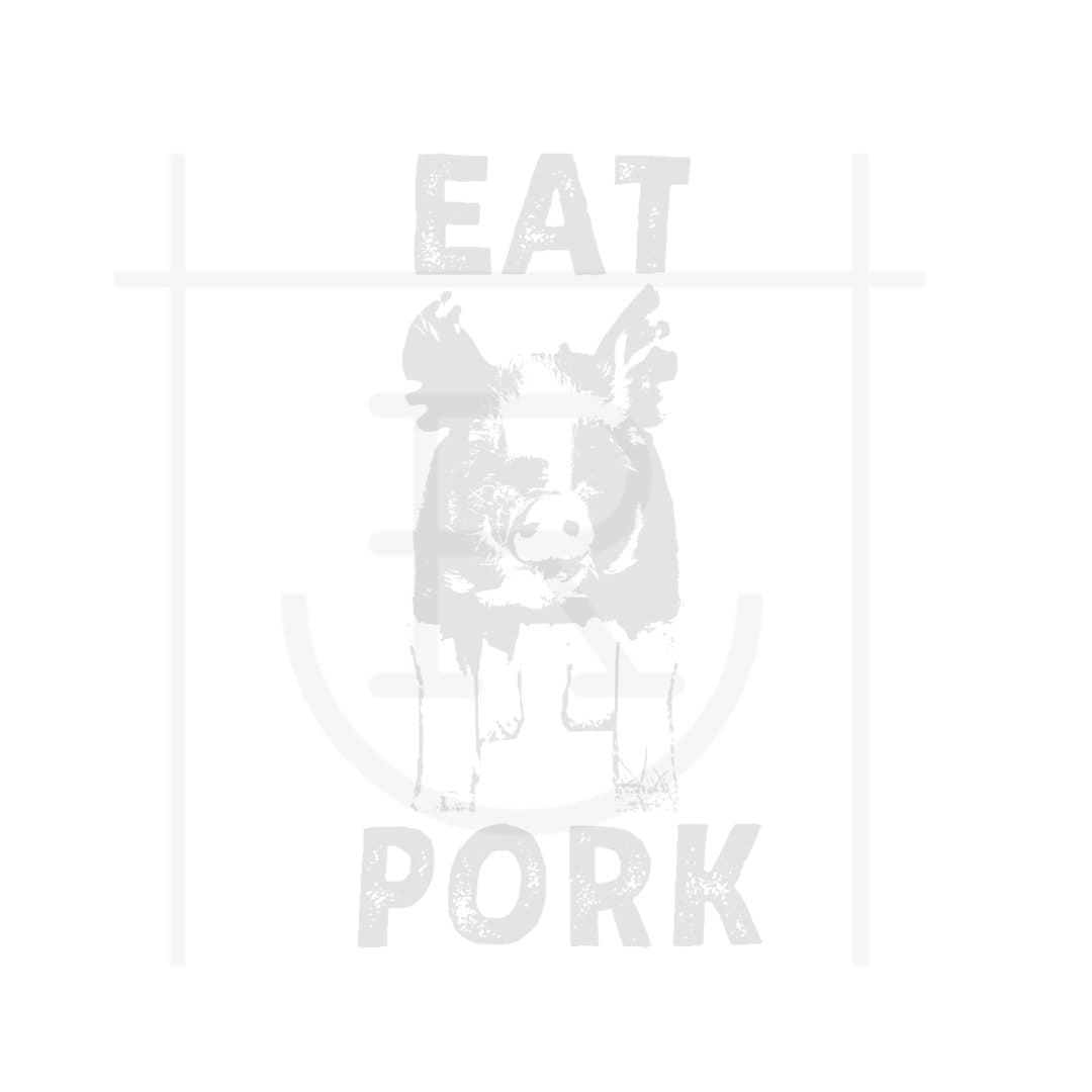 Commercial Use Eat Pork SVG // PNG // DXF // Instant Download - Etsy