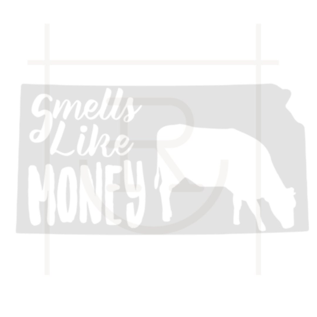 Commercial Use Smells Like Money Graphic // Kansas Graphic // Kansas ...