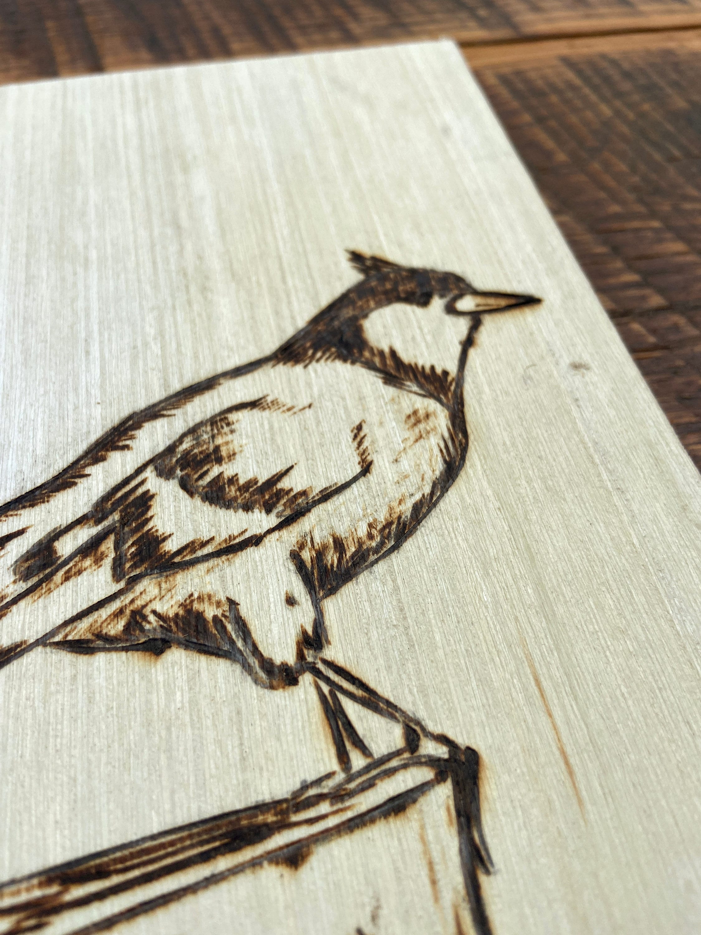 Wood Burn Art, Wood Burn Wall Decor, Wood Burn Nature, Wood Burn Bird ...