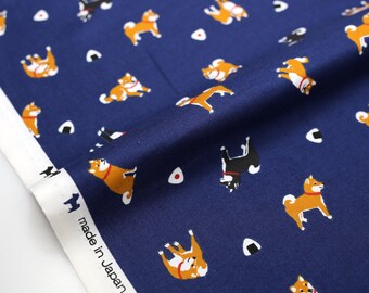 Shiba Inu Fabric | Etsy