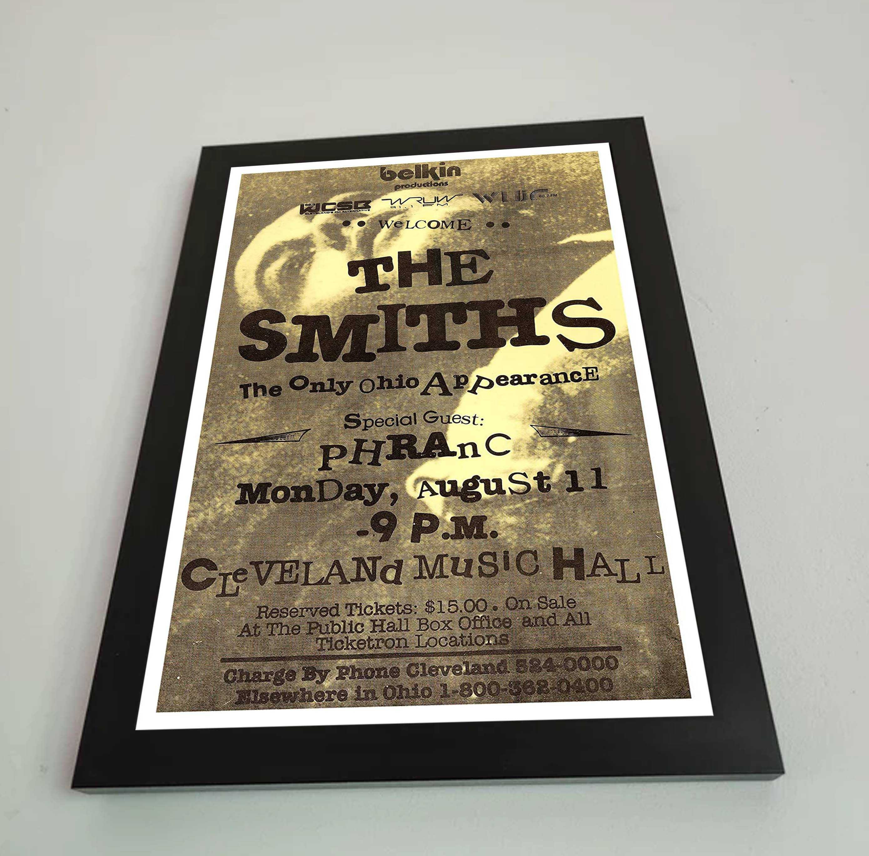 The Smiths Concert Poster sold by Evans Connelly iv cfa crpc | SKU ...