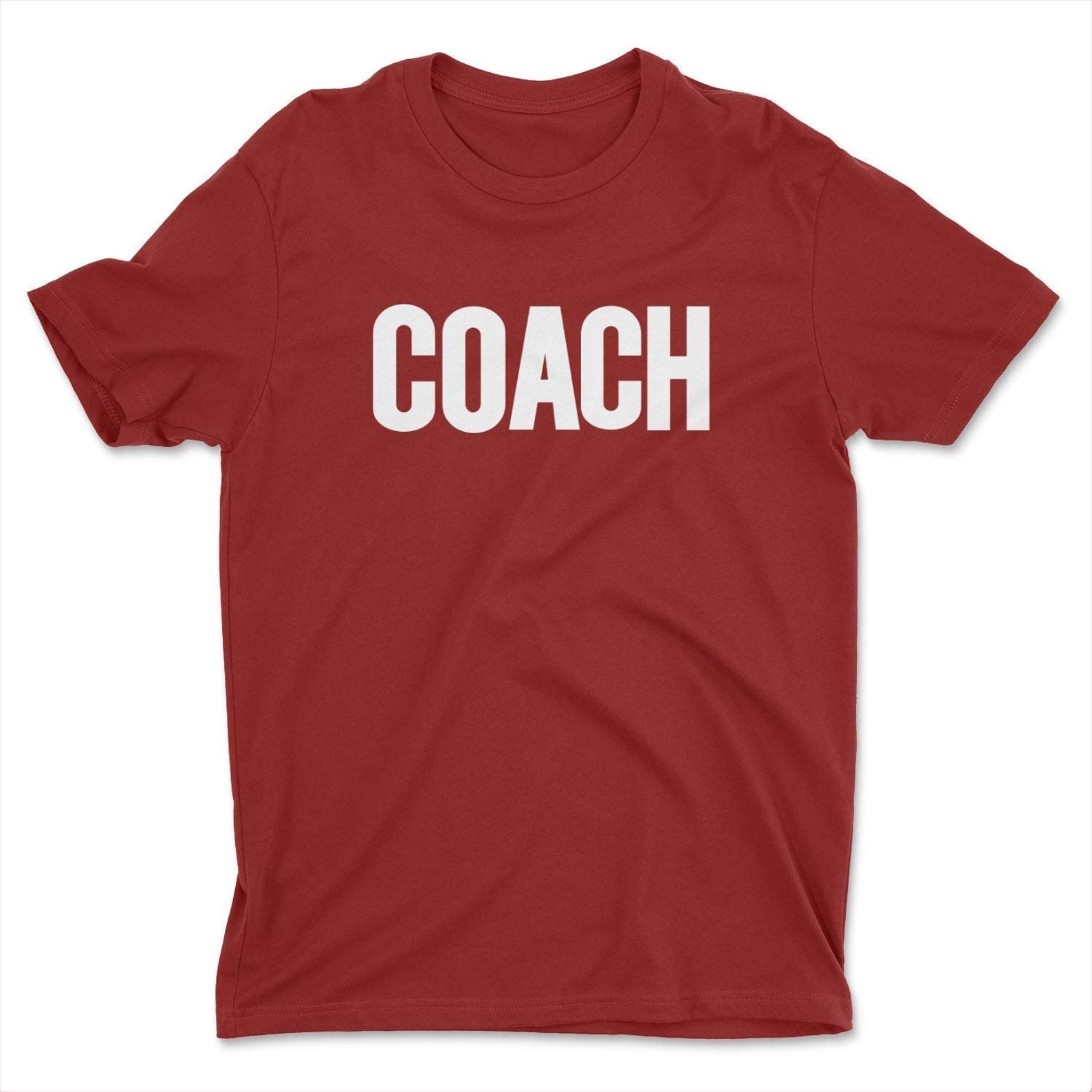 Coach Men's T-shirt Sports Team Ringspun Cotton Tee Screen - Etsy