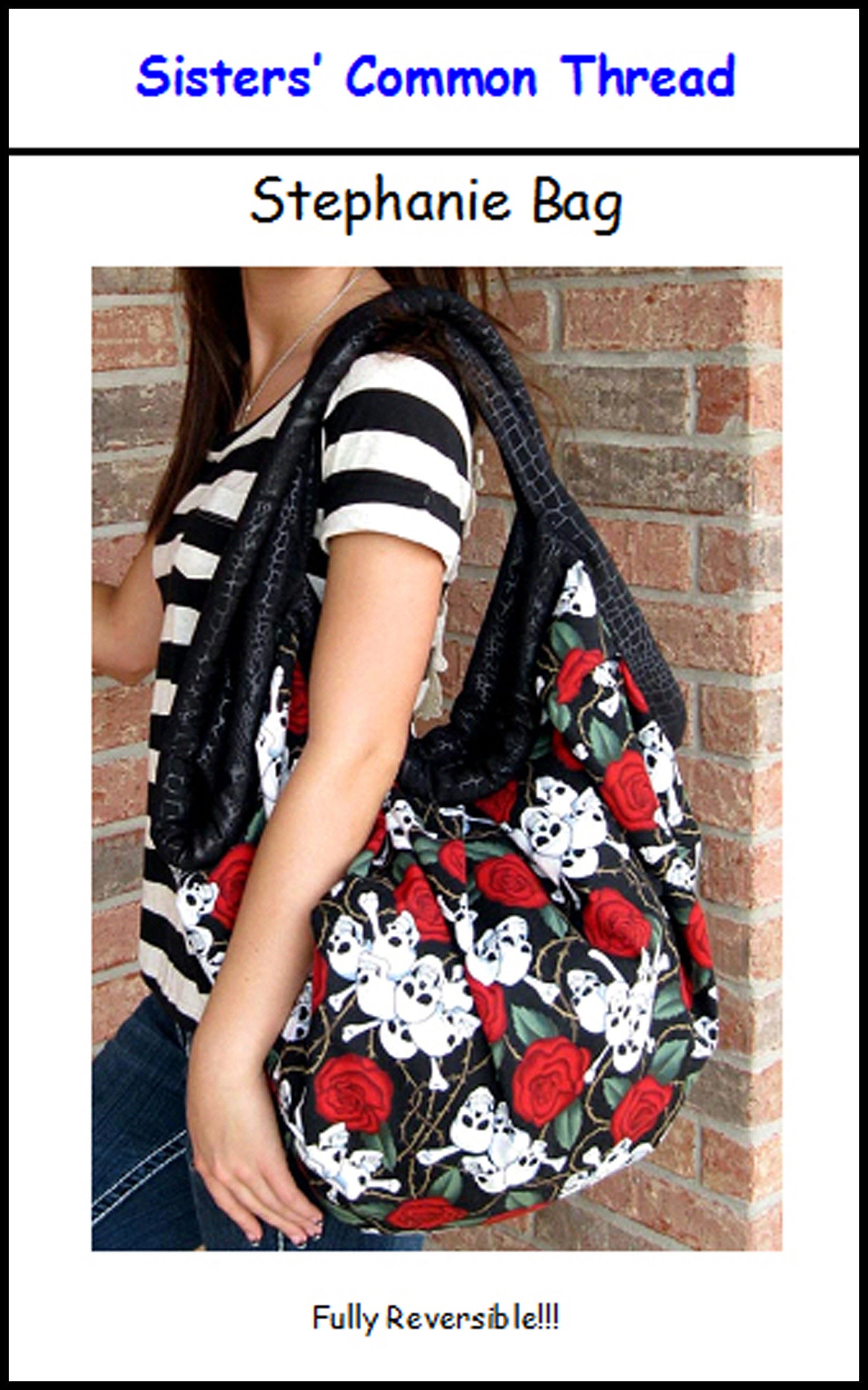 Stephanie Bag Sewing Pattern by Sisters Common Thread. - Etsy